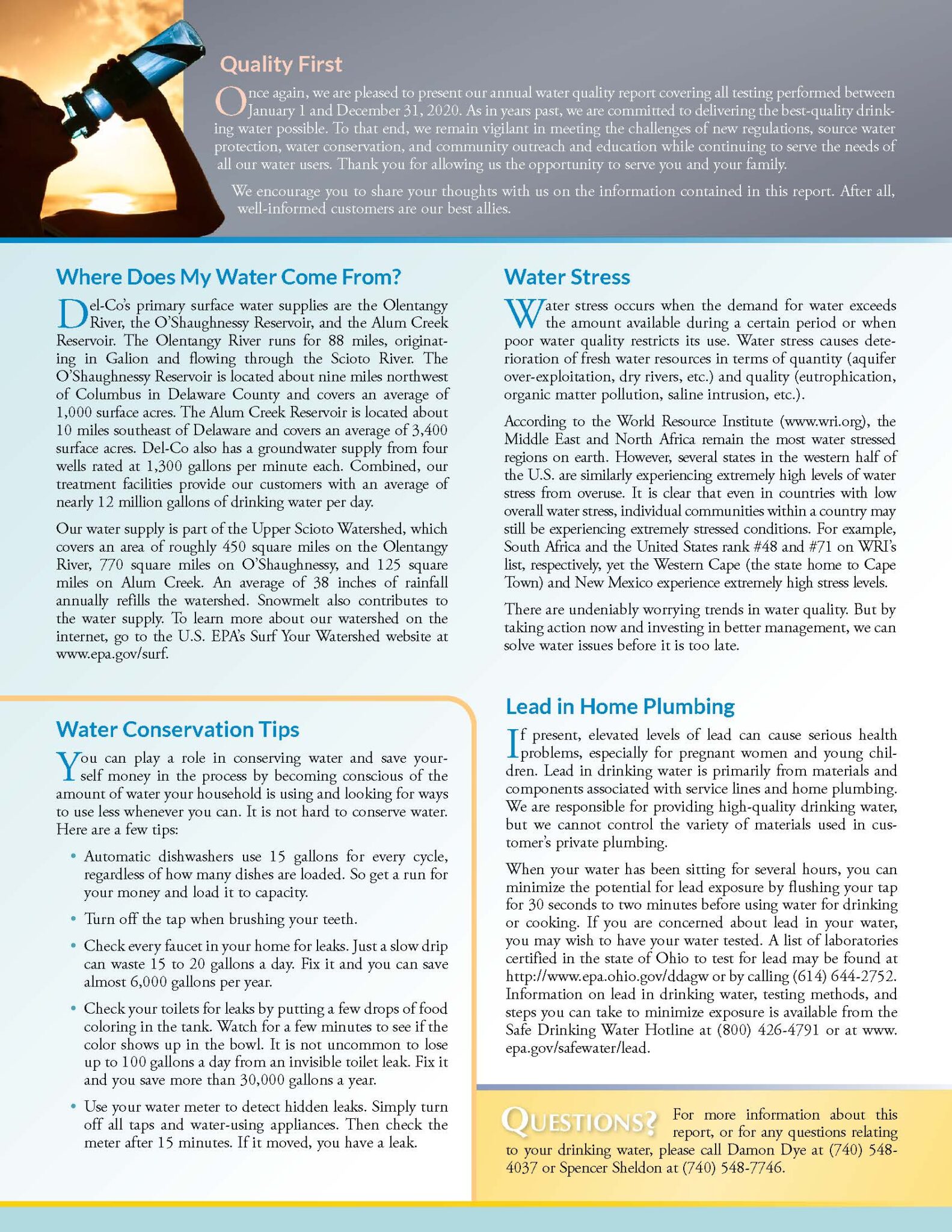 Water Quality Report