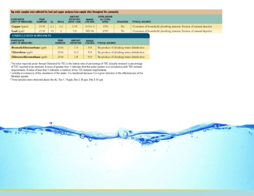 Water Quality Report