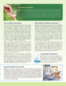 Water Quality Report